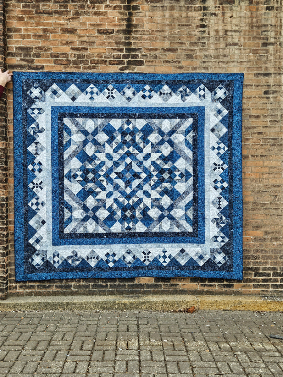 Blue Smoke Block of the Month Kit – River City Quilts